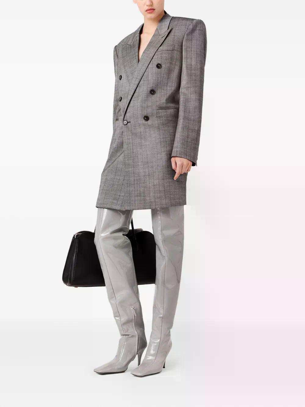 STELLA MCCARTNEY Pinstripe Double-Breasted Coat