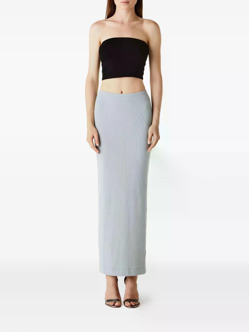 ETERNE Emma Ribbed Maxi Skirt