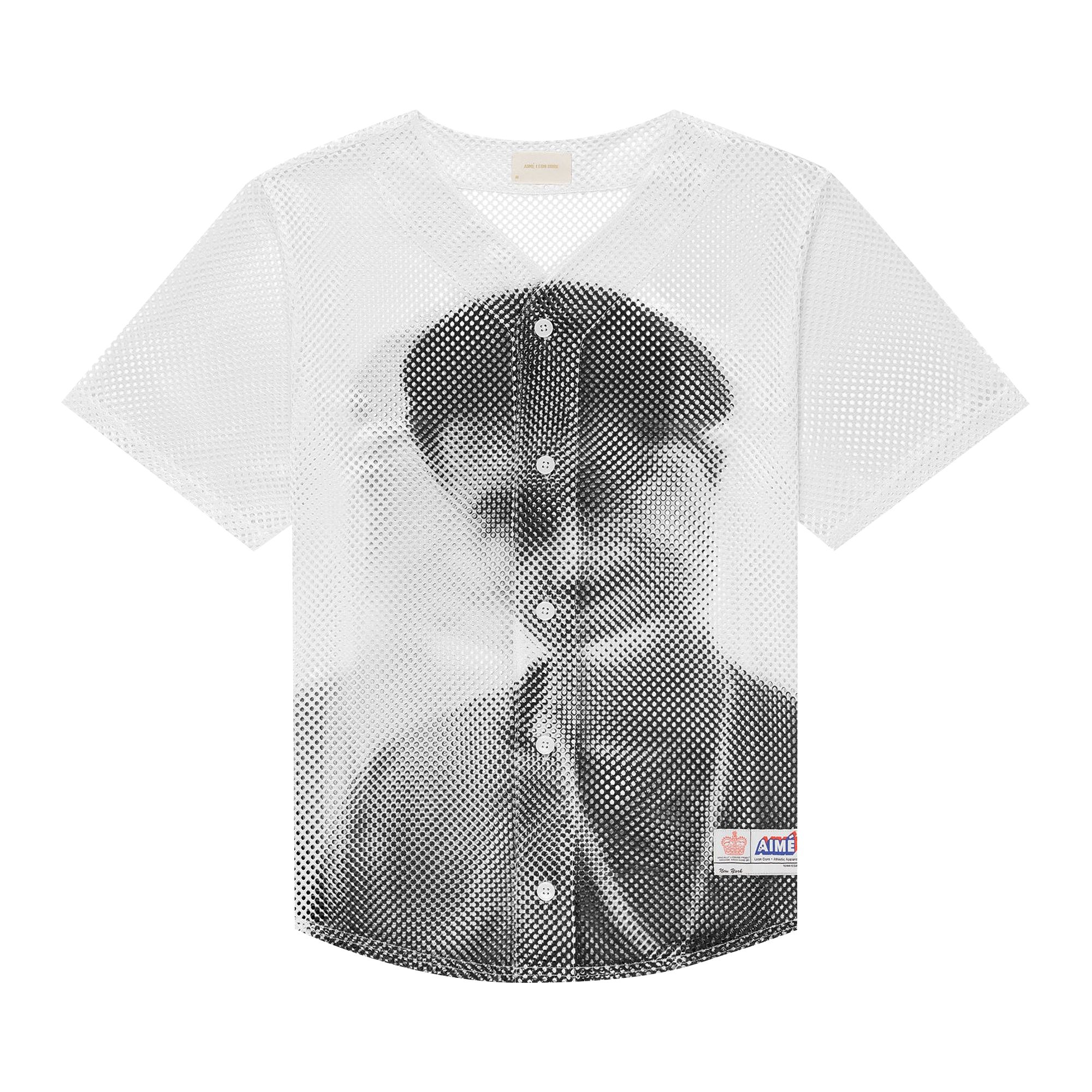 Supreme Ultrasuede Mesh Baseball Jersey - Black | Editorialist