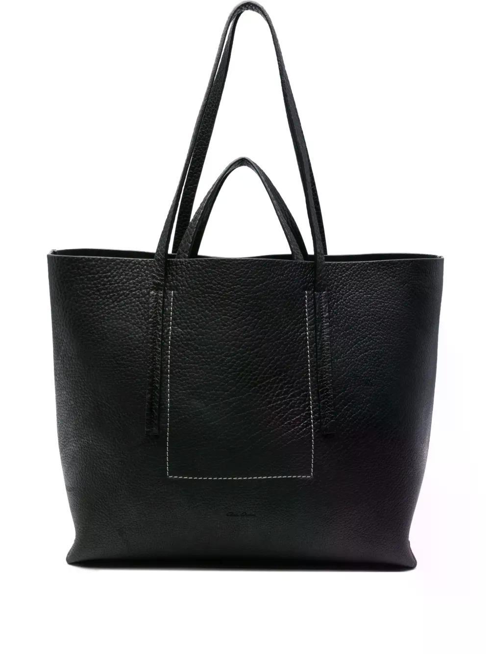 RICK OWENS TROLLEY TOTE BLACK トートバッグ Rick Owens Trolley Tote Bag | Black | FARFETCH