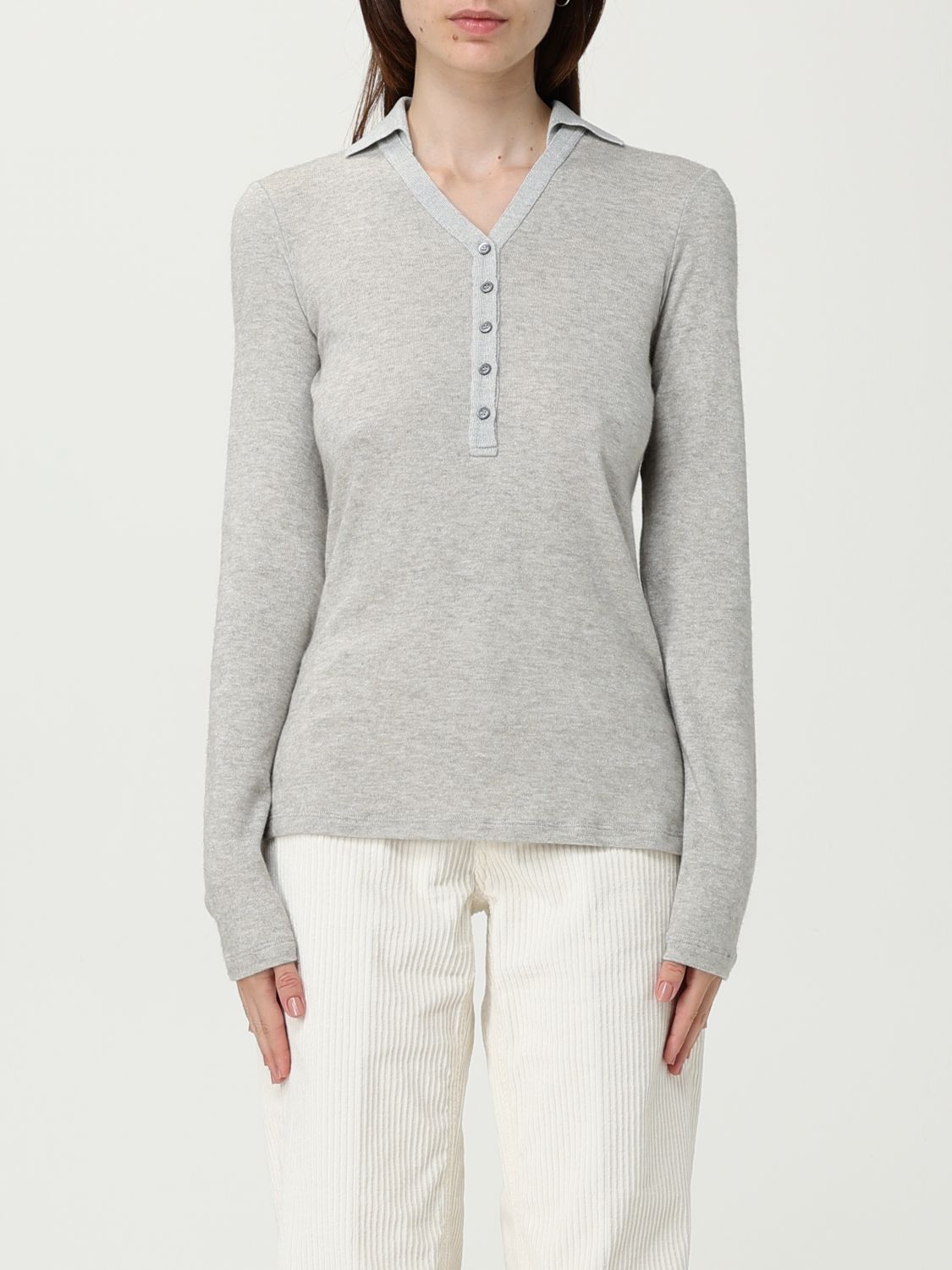 DONDUP DONDUP Long Sleeve Polo Shirt
