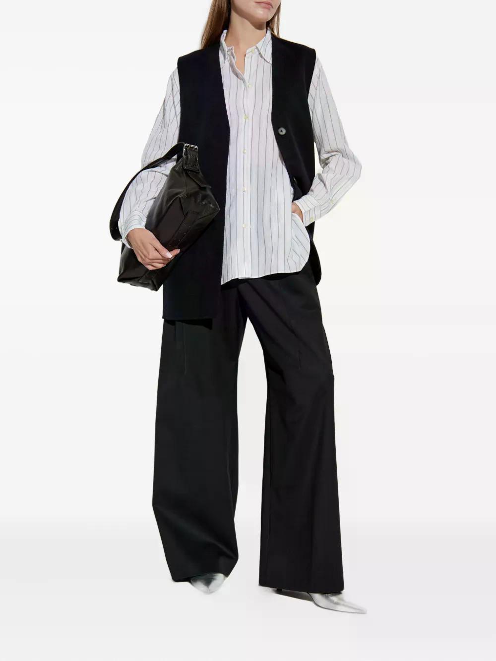 OFFICINE GÉNÉRALE Officine Generale V-Neck Wool Vest