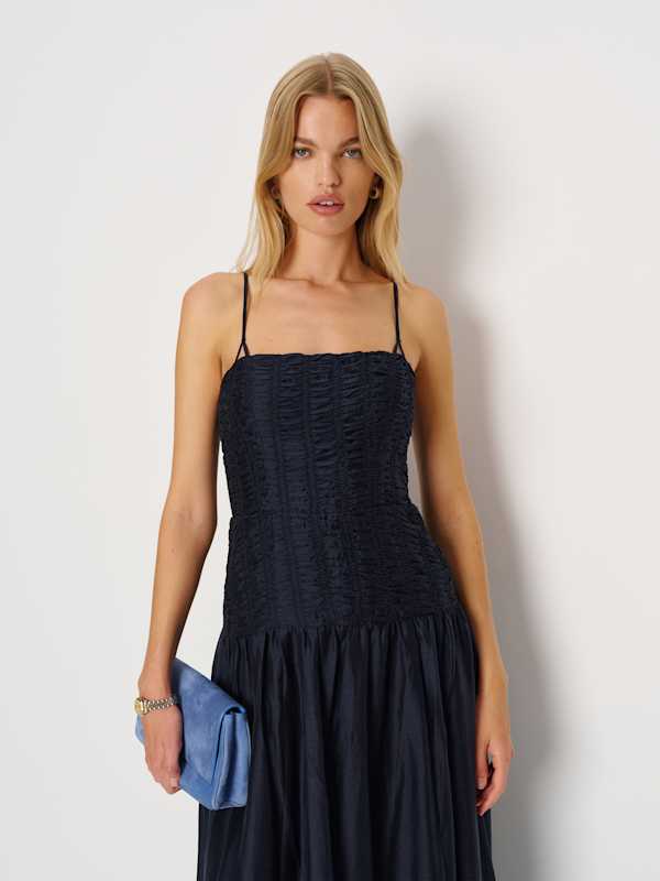 Reformation Azure Midi Dress - Natural | Editorialist