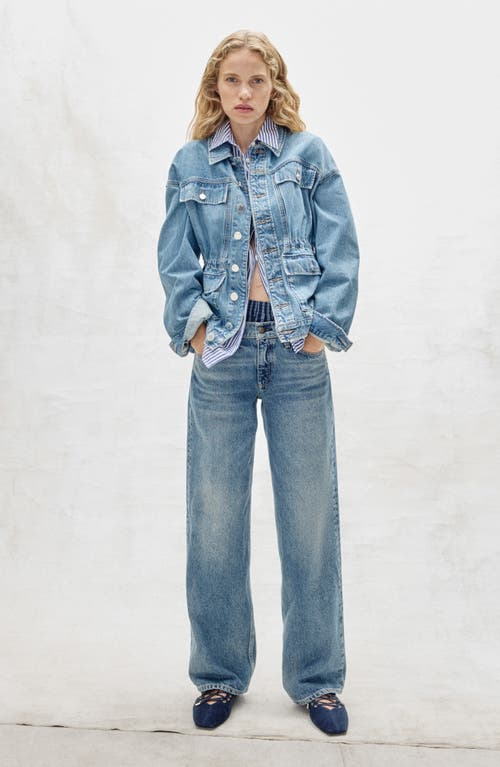 RAG & BONE rag & bone Low Rise Relaxed Straight Leg Jeans