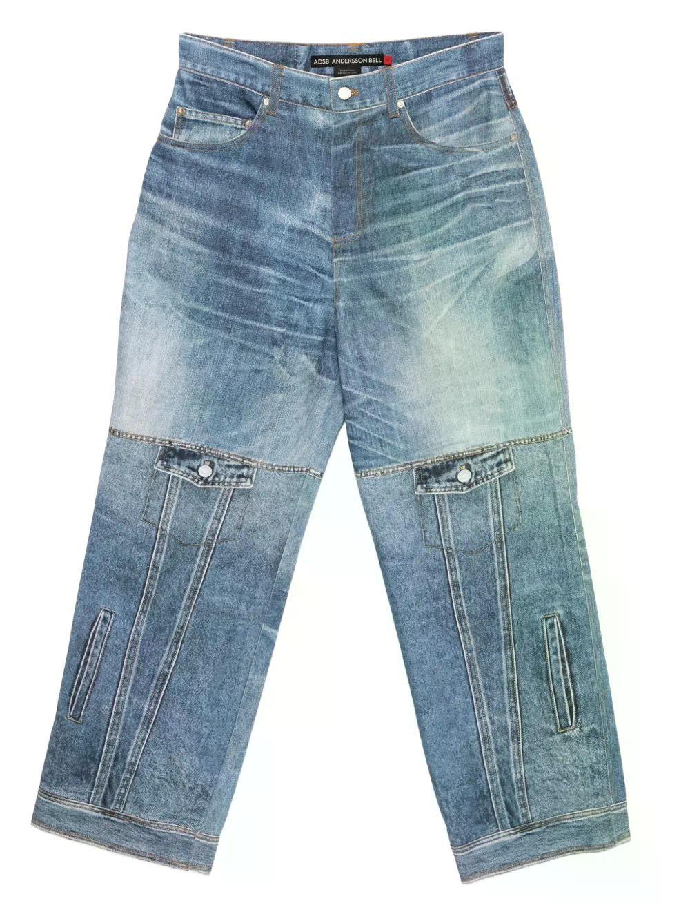 Buy Andersson Bell Printed Denim - Blue At 48% Off | Editorialist