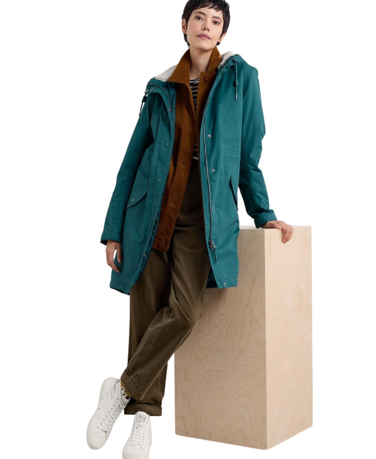 SEASALT CORNWALL Seasalt Cornwall Plant Hunter Raincoat
