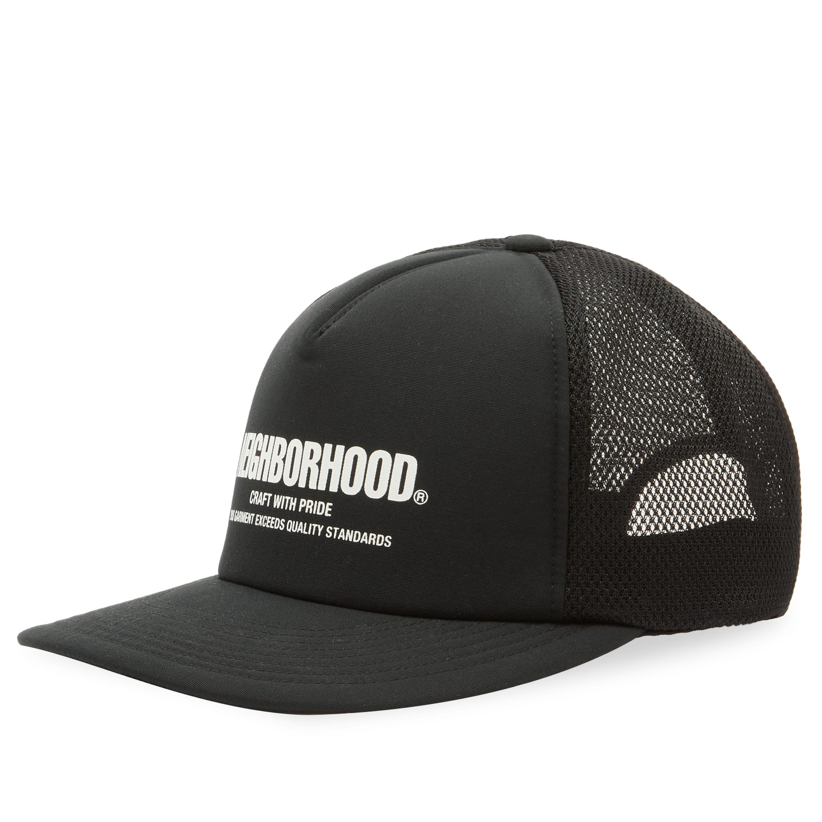 帽子 NEIGHBORHOOD MESH CAP-1 Neighborhood Mesh Cap-1 - Black | Editorialist