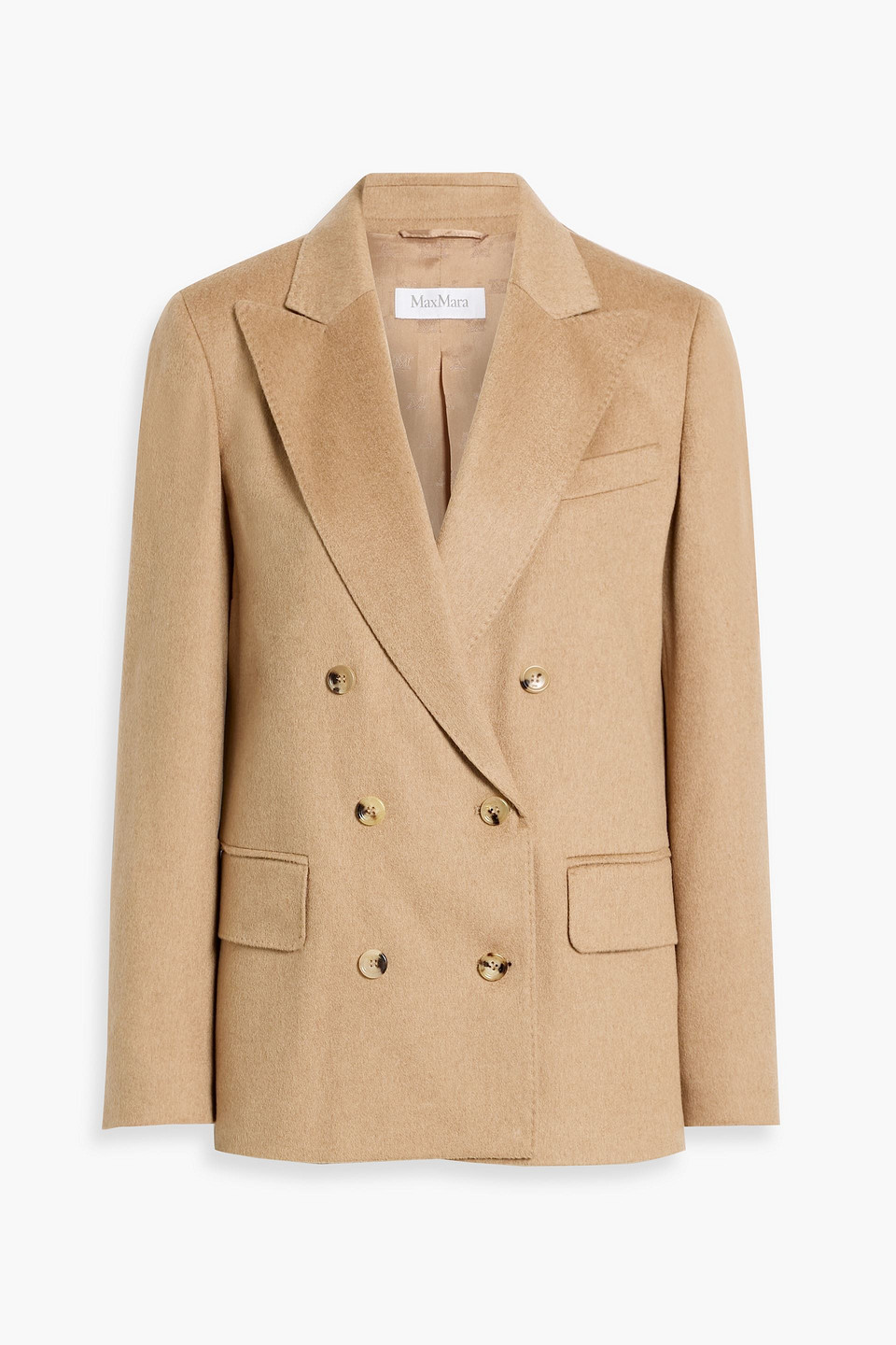 Max Mara Sumero Hair Blazer In Camel - 55% Off | Editorialist