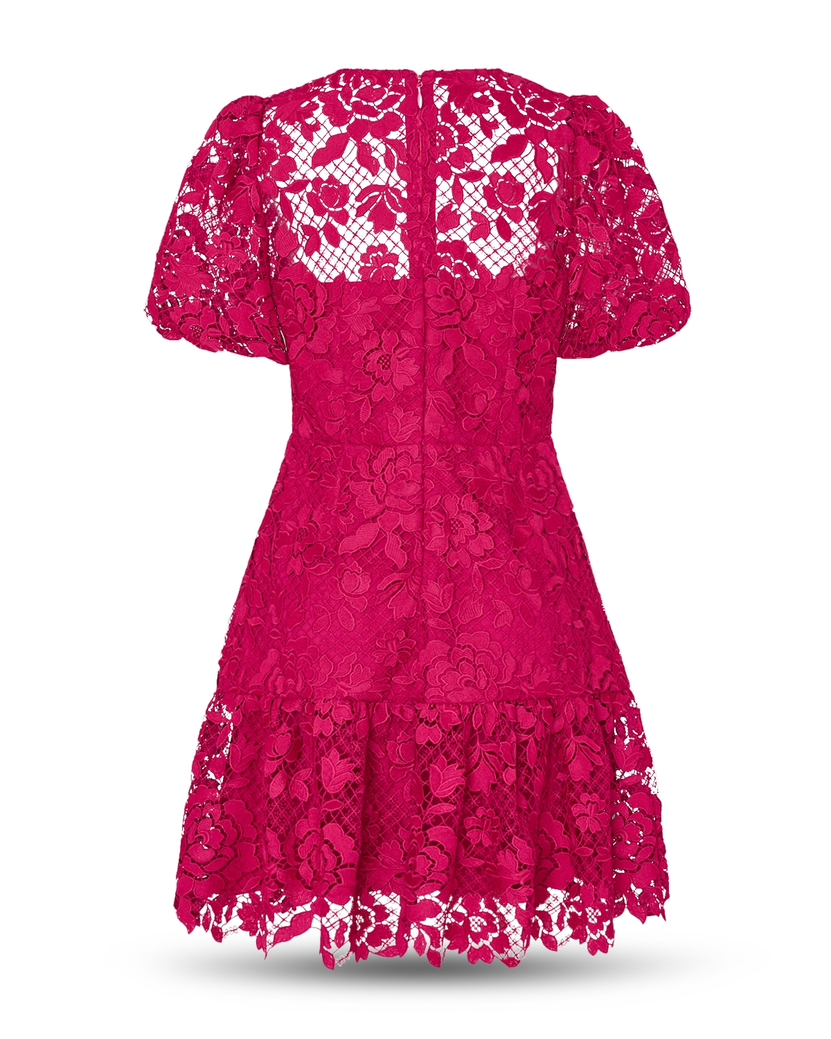 chinese dress ladies Yasmin Daisy Lace Mini Dress in Milly Pink