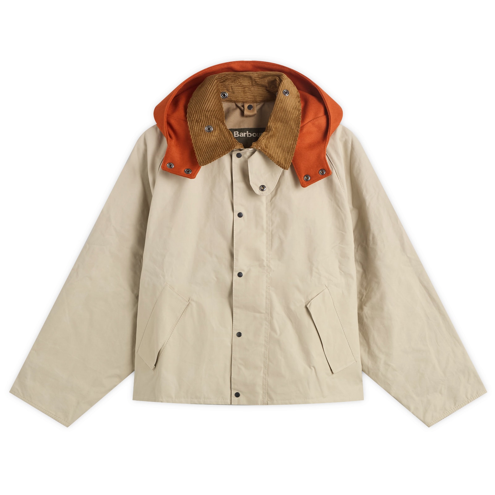 Barbour X Kaptain Sunshine Short Cruiser Jacket - Clay | Editorialist