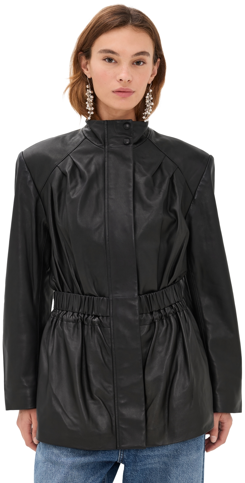 Iro Paris Kingston Leather Jacket - Black | Editorialist