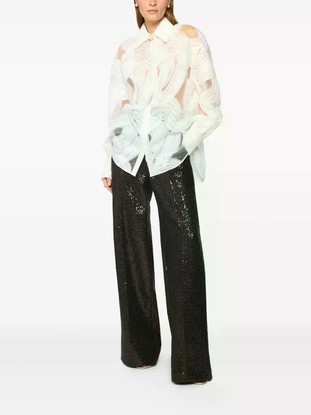 GENNY Semi-Sheer Shirt