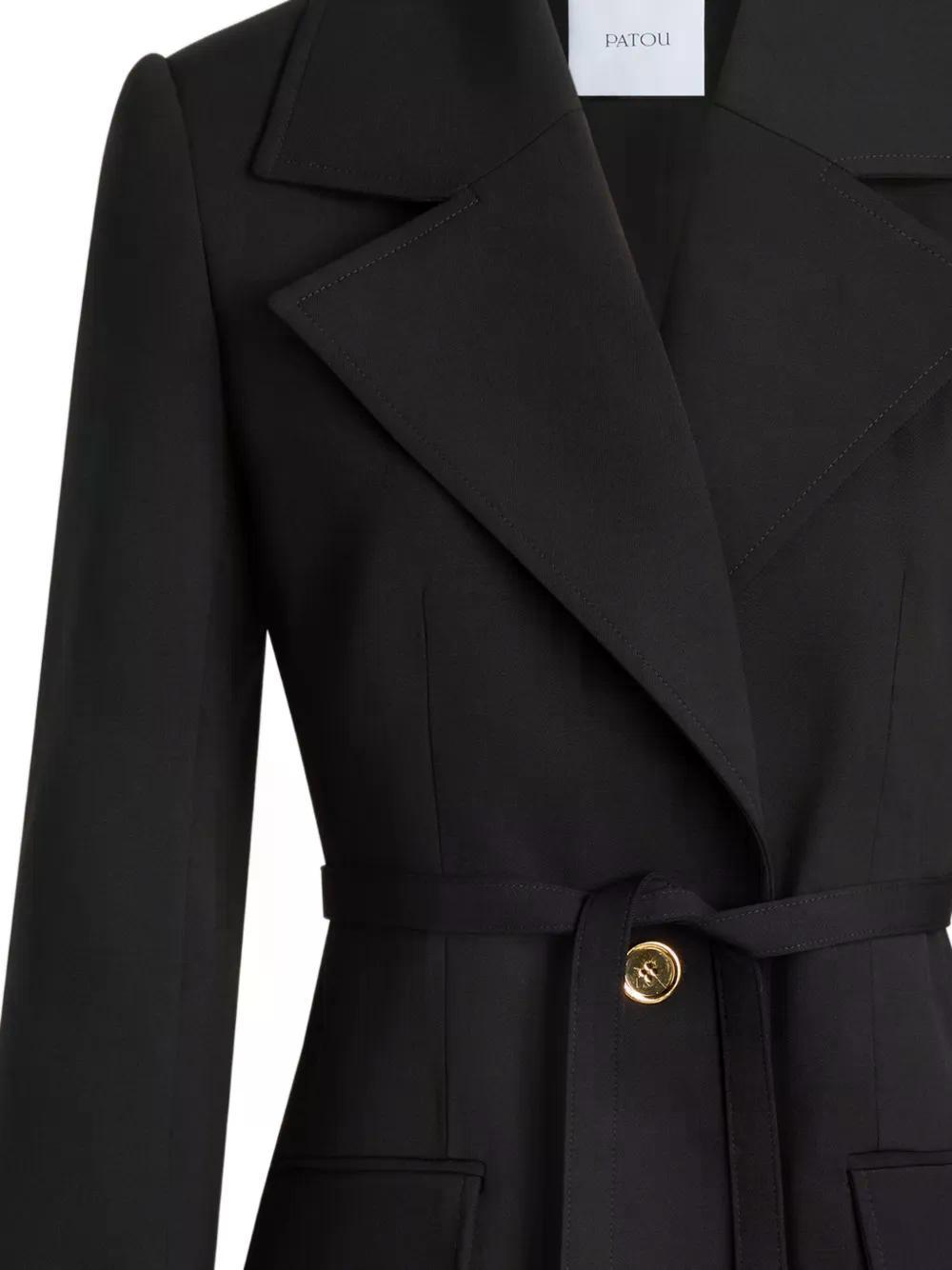 Patou Double-Breasted Wool Jacket - 121b | Editorialist