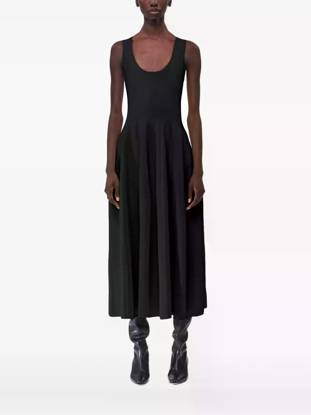 ADAM LIPPES Luccila Silk Midi Dress