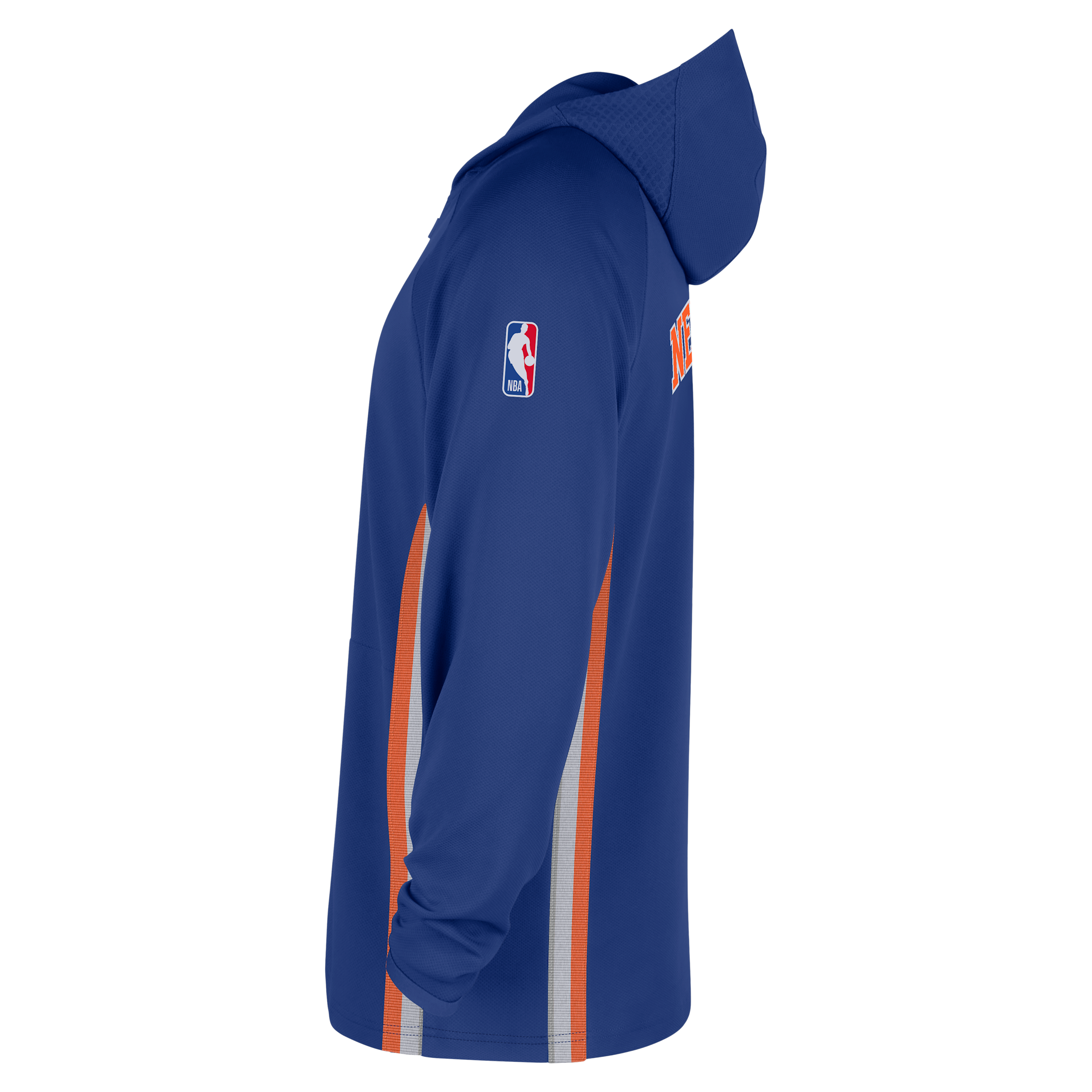 Nike New York Knicks Zoned Dri-Fit Nba 1/4-Zip Hoodie - Blue