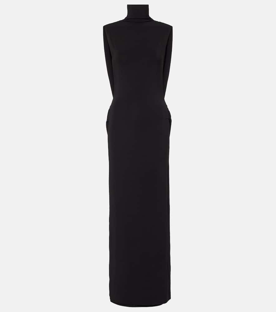 knee length dresses for ladies Brynn Halter Midi Dress in White main image 1