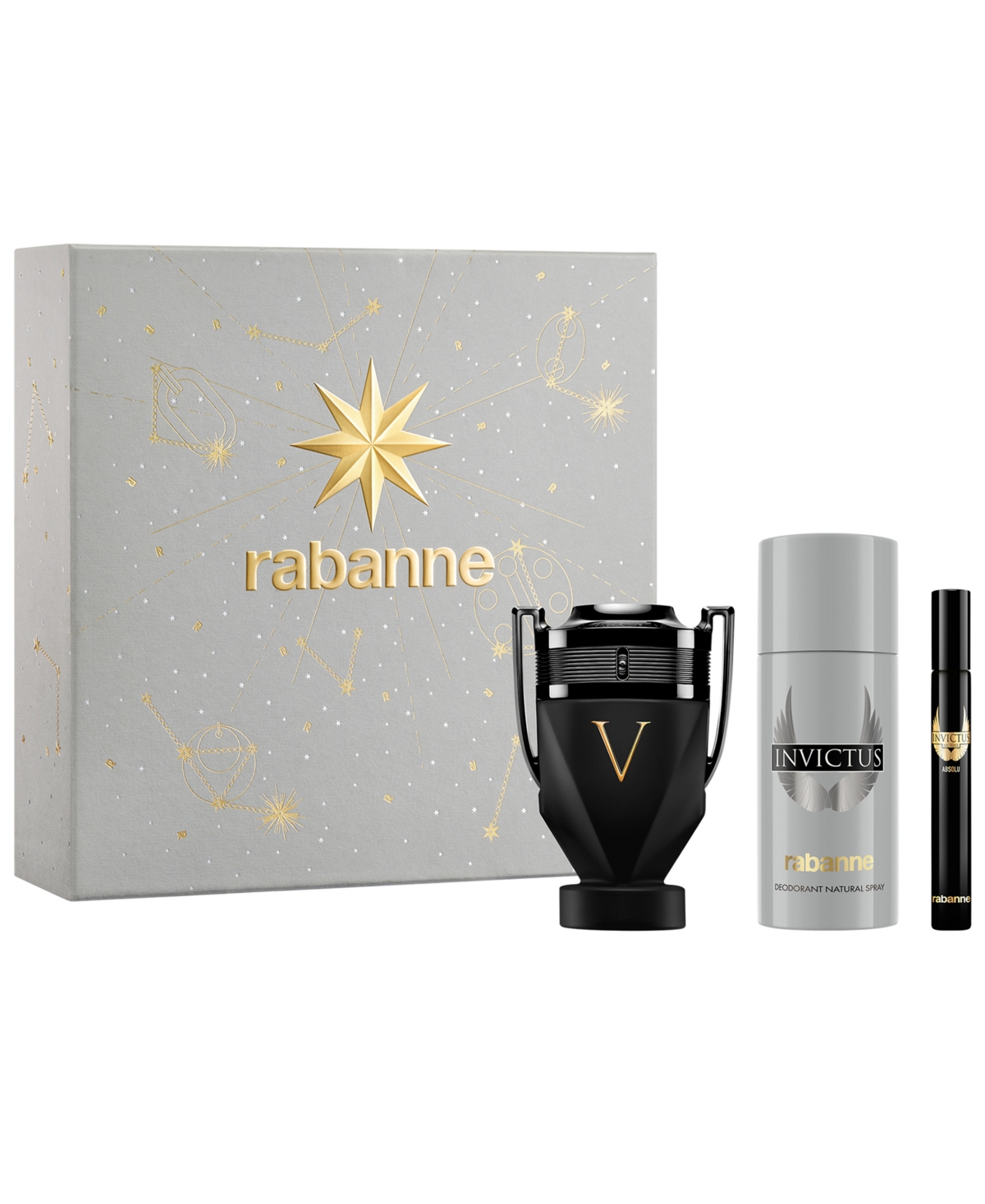 Rabanne 3-Pc. Invictus Victory Absolu Parfum Fragrance Set - No Color ...