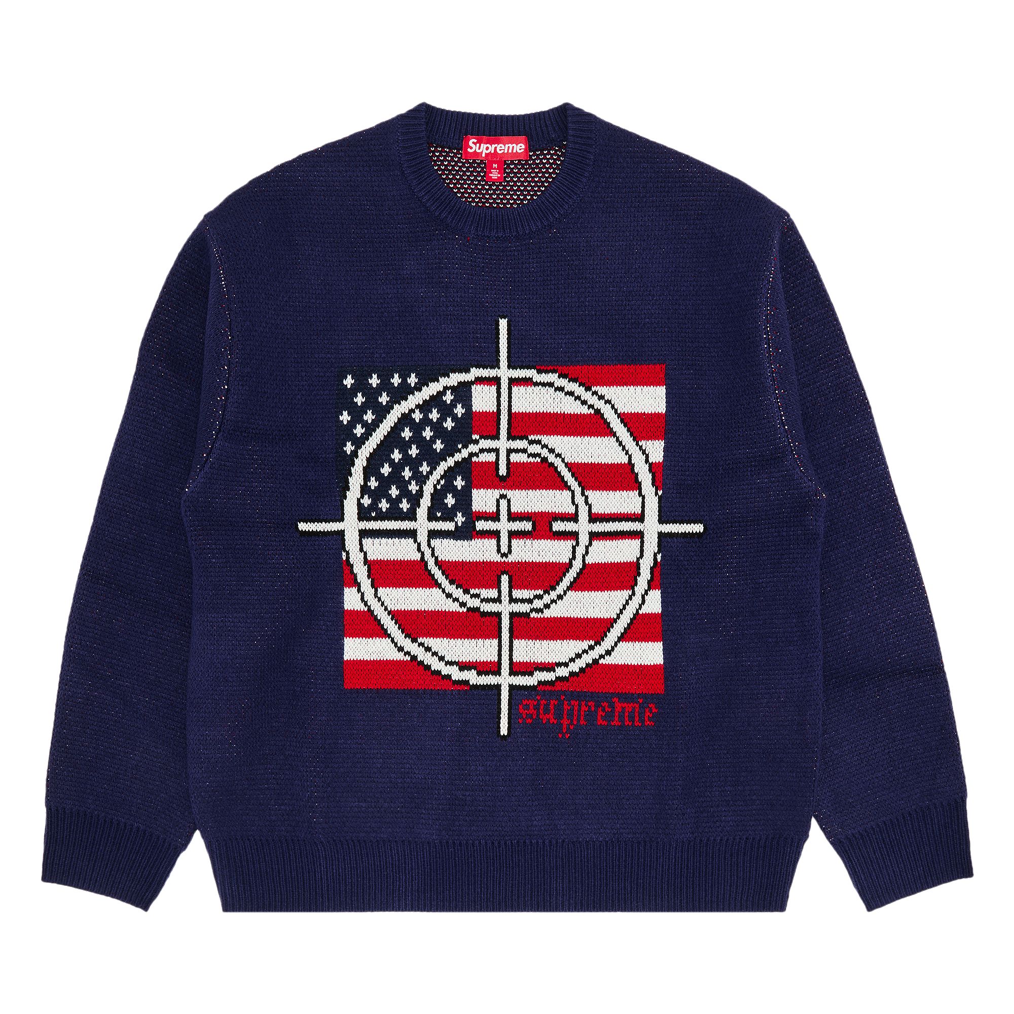 Supreme Target Sweater - Blue | Editorialist