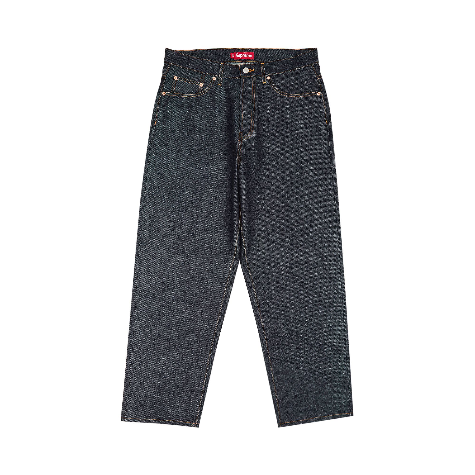 Supreme Rigid Baggy Selvedge Jean - Blue | Editorialist