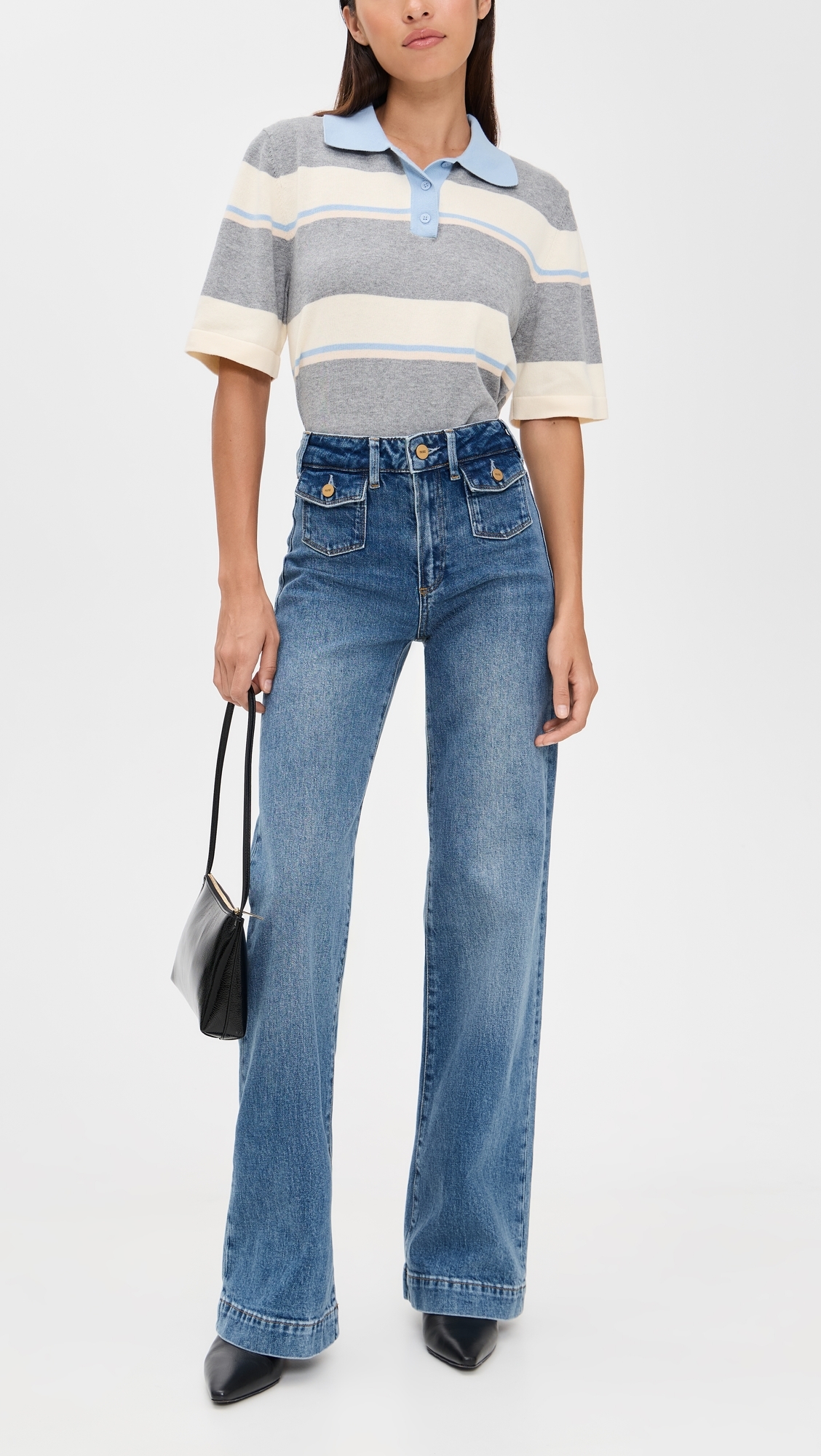 PAIGE Leenah Jeans with Mini Patch Pockets