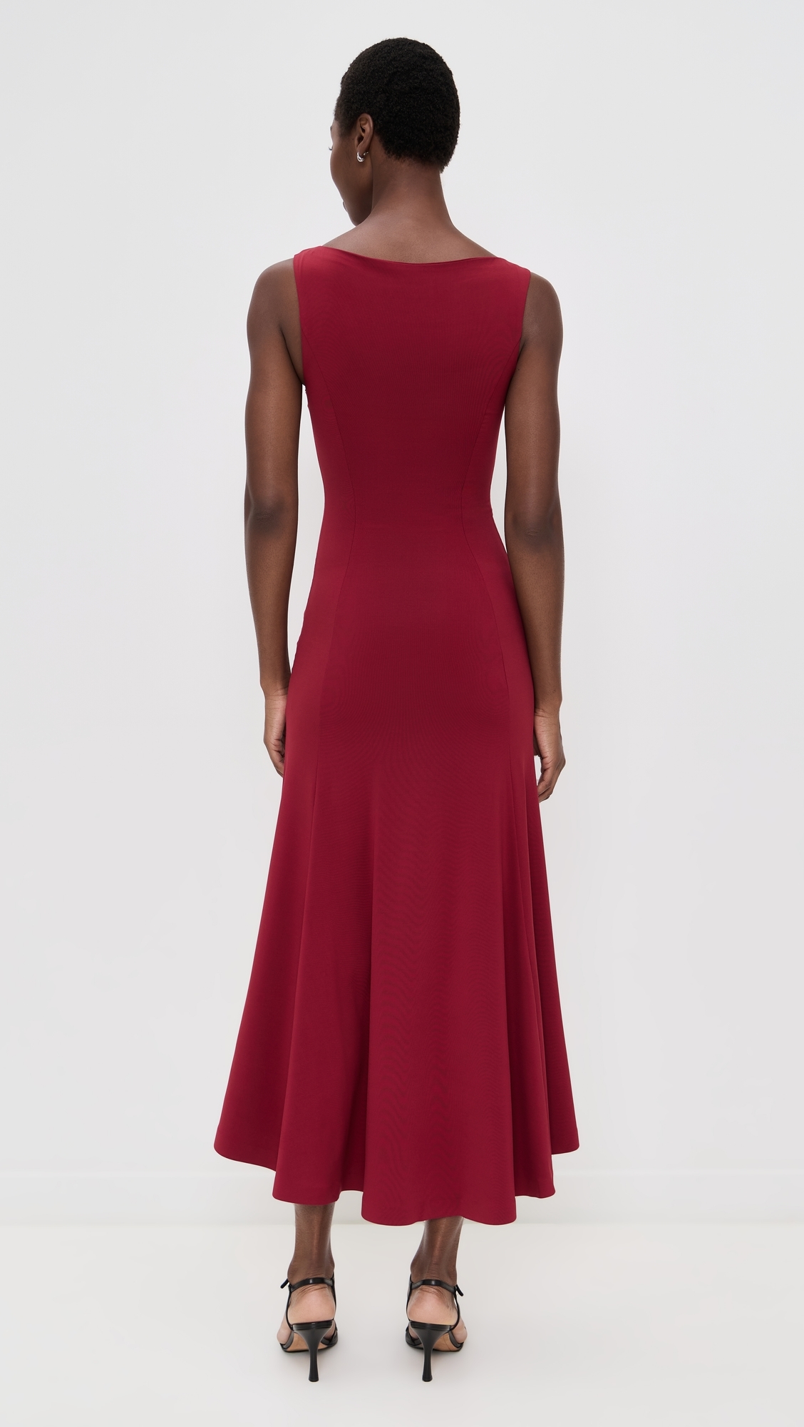 knee length dresses for ladies Guizio Daye Midi Dress Black / L main image 0