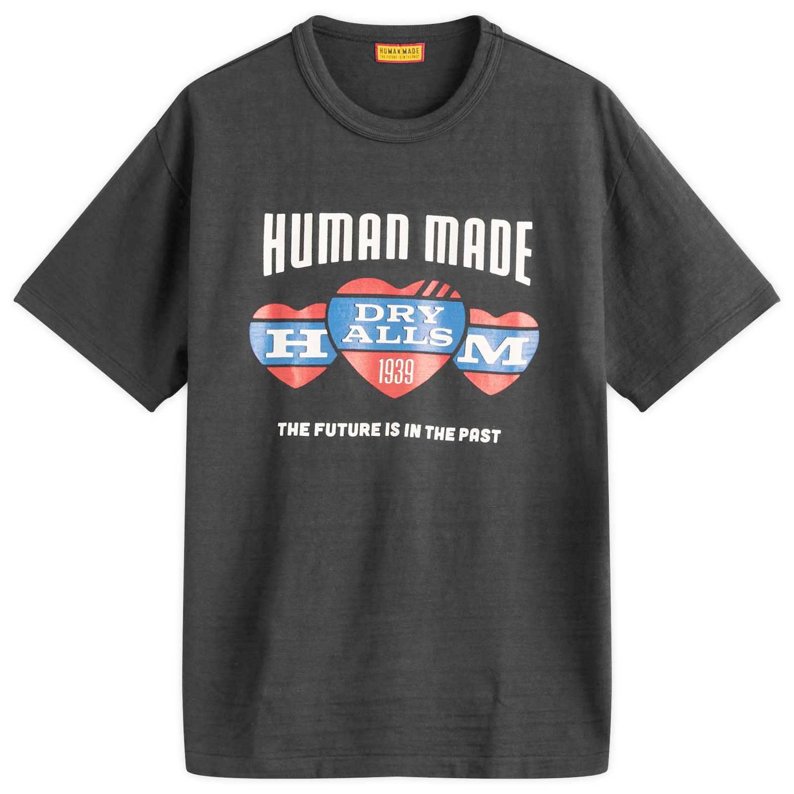 Human Made Multi Heart T-Shirt - Black | Editorialist