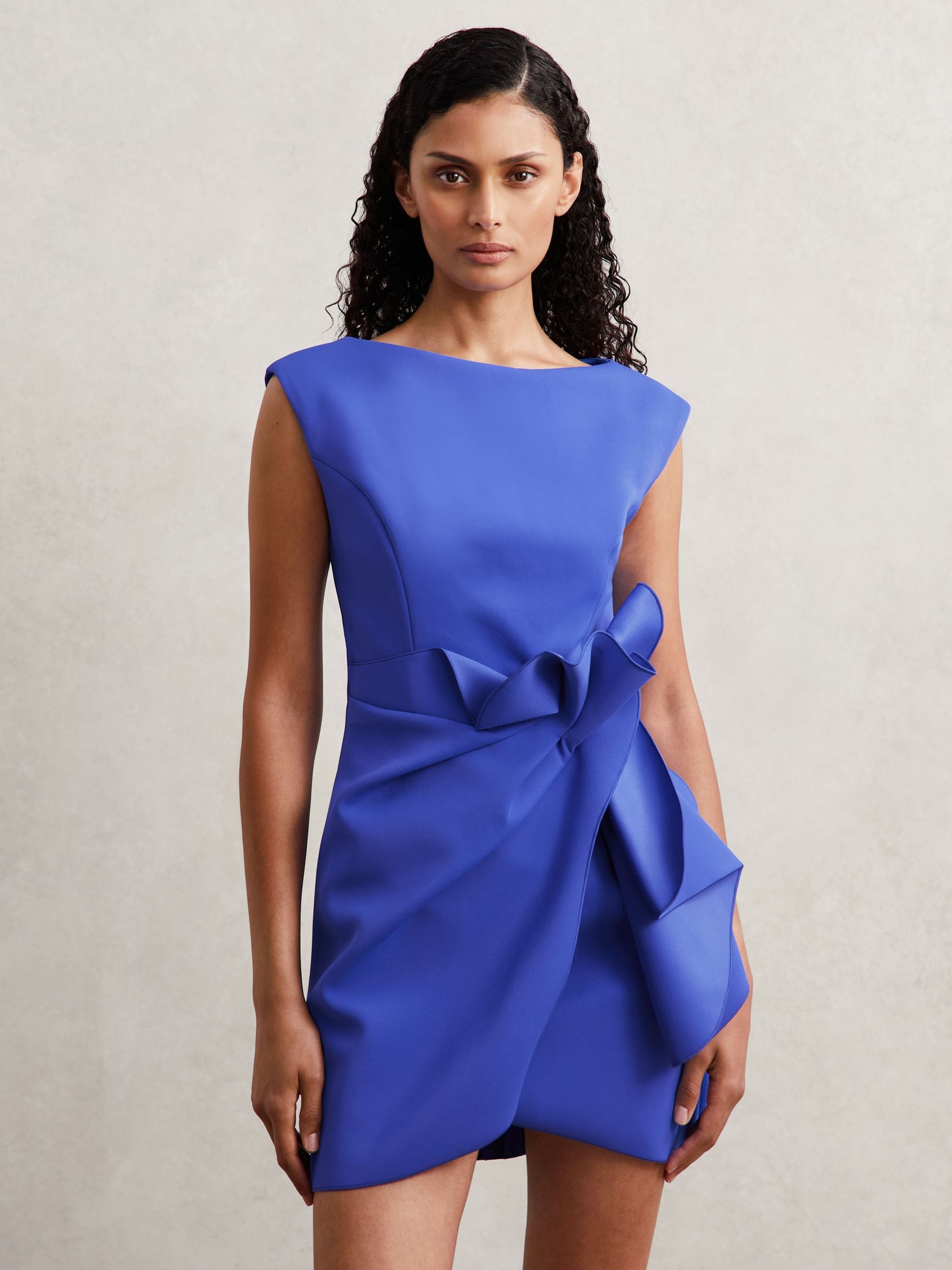 Acler Lamberton Mini Dress - Blue - 51% Off | Editorialist Acler Lamberton Mini Dress - Blue - 51% Off | Editorialist