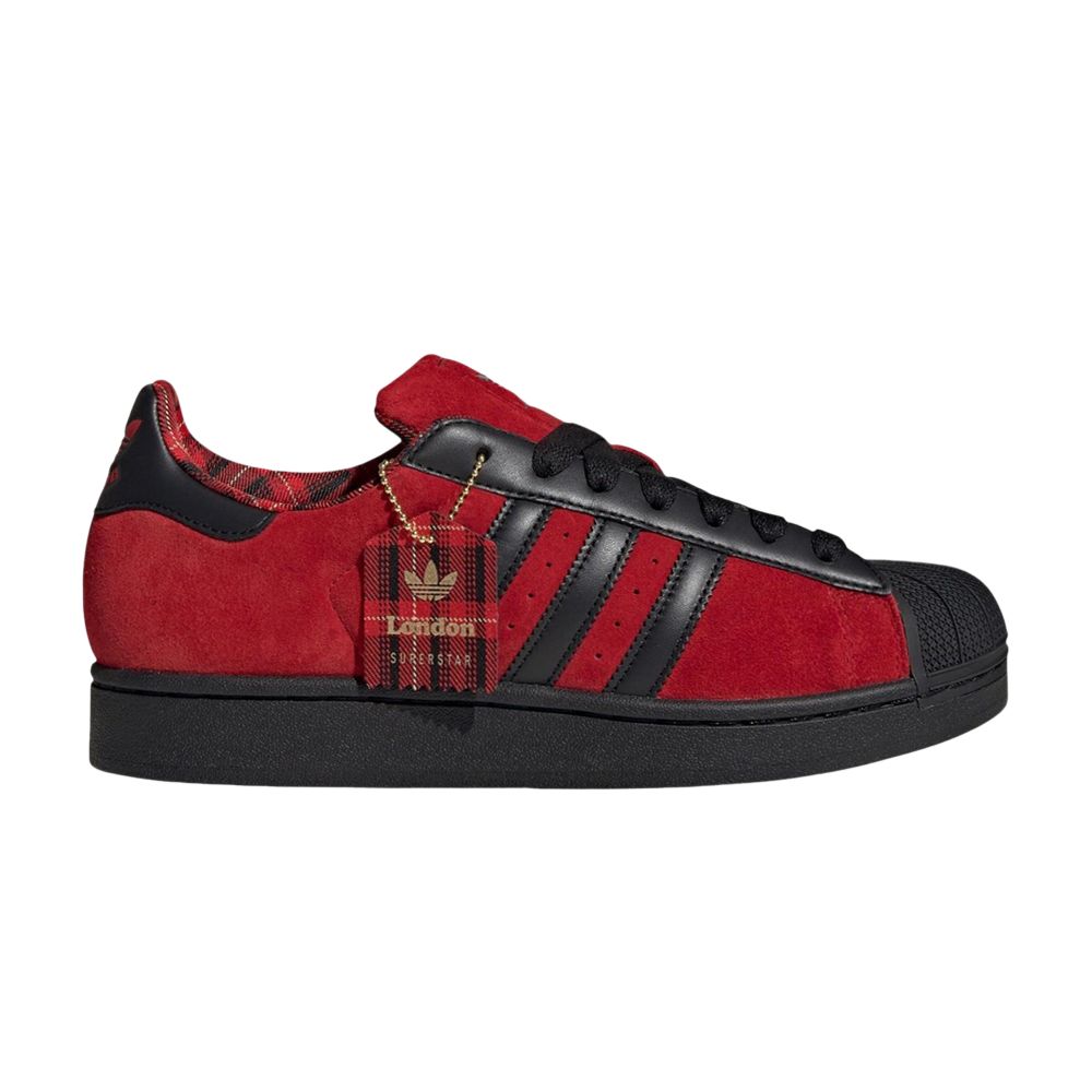 Adidas Superstar 'London' Sneakers - Red | Editorialist Adidas Superstar 'London' Sneakers - Red | Editorialist