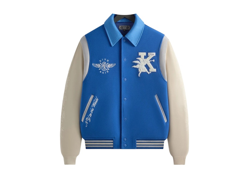 Human Made X Pokemon Varsity Jacket - Navy Blue | Editorialist