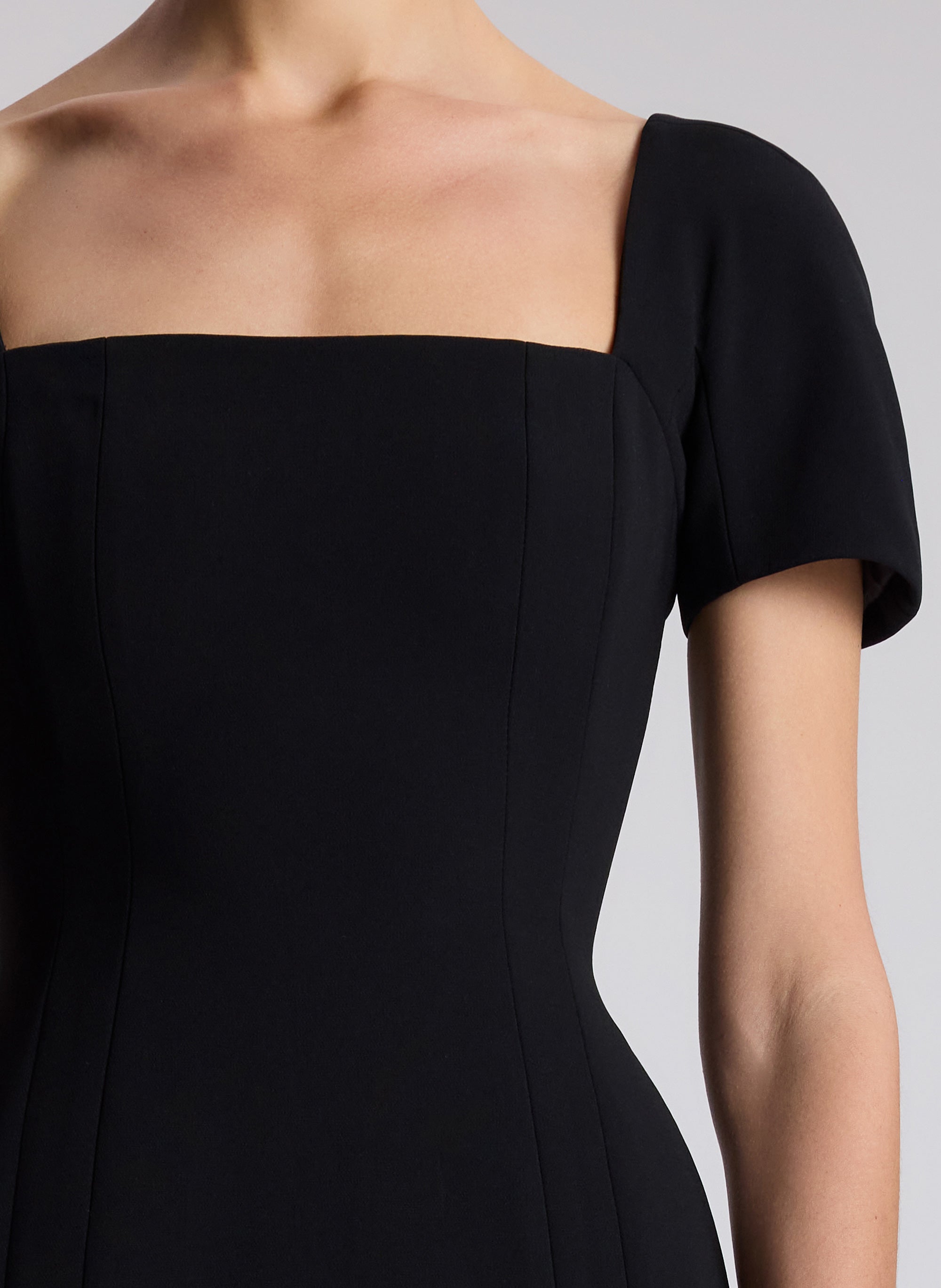 knee length dresses for ladies A.L.C. Women's Sylvie Dress - Black main image 1