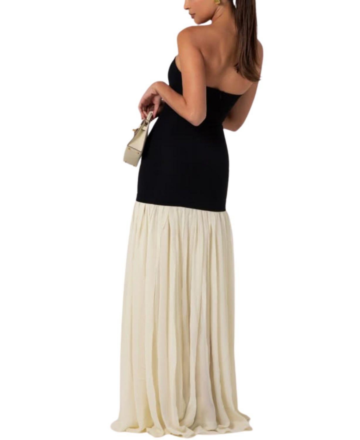 Heiress Beverly Hills Strapless Maxi Dress In Black - 25% Off | Editorialist Heiress Beverly Hills Strapless Maxi Dress In Black - 25% Off | Editorialist