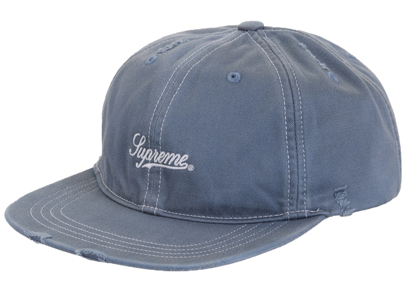 Supreme　Washed　Denim　S Logo　6-Panel Supreme Washed Denim S Logo 6-Panel (SS17) - $48