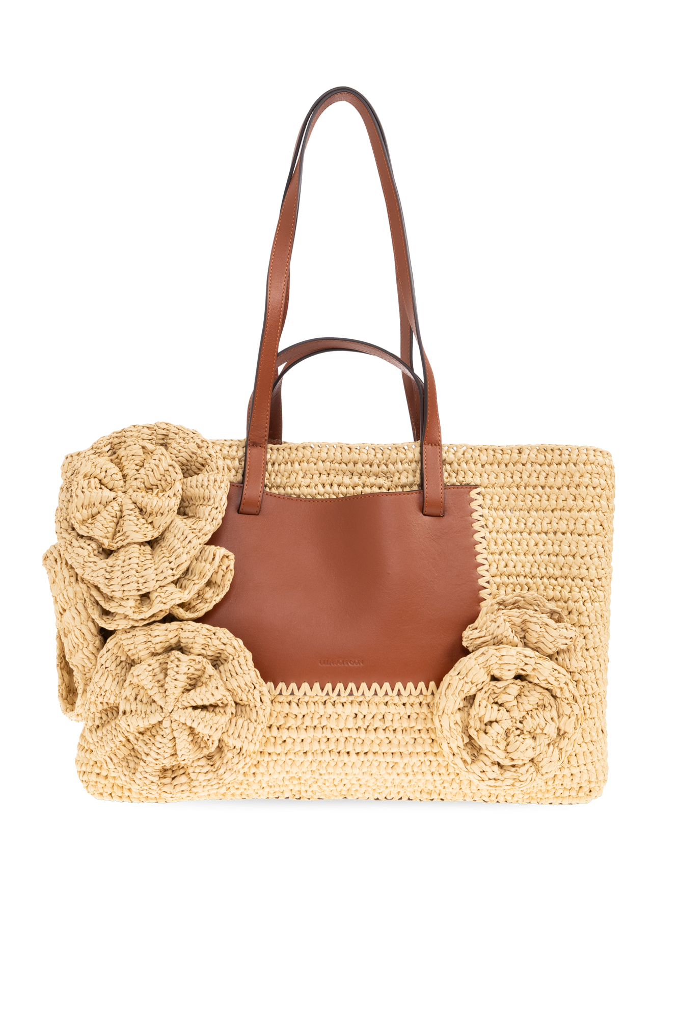 ULLA JOHNSON Lali Floral Shopper Bag