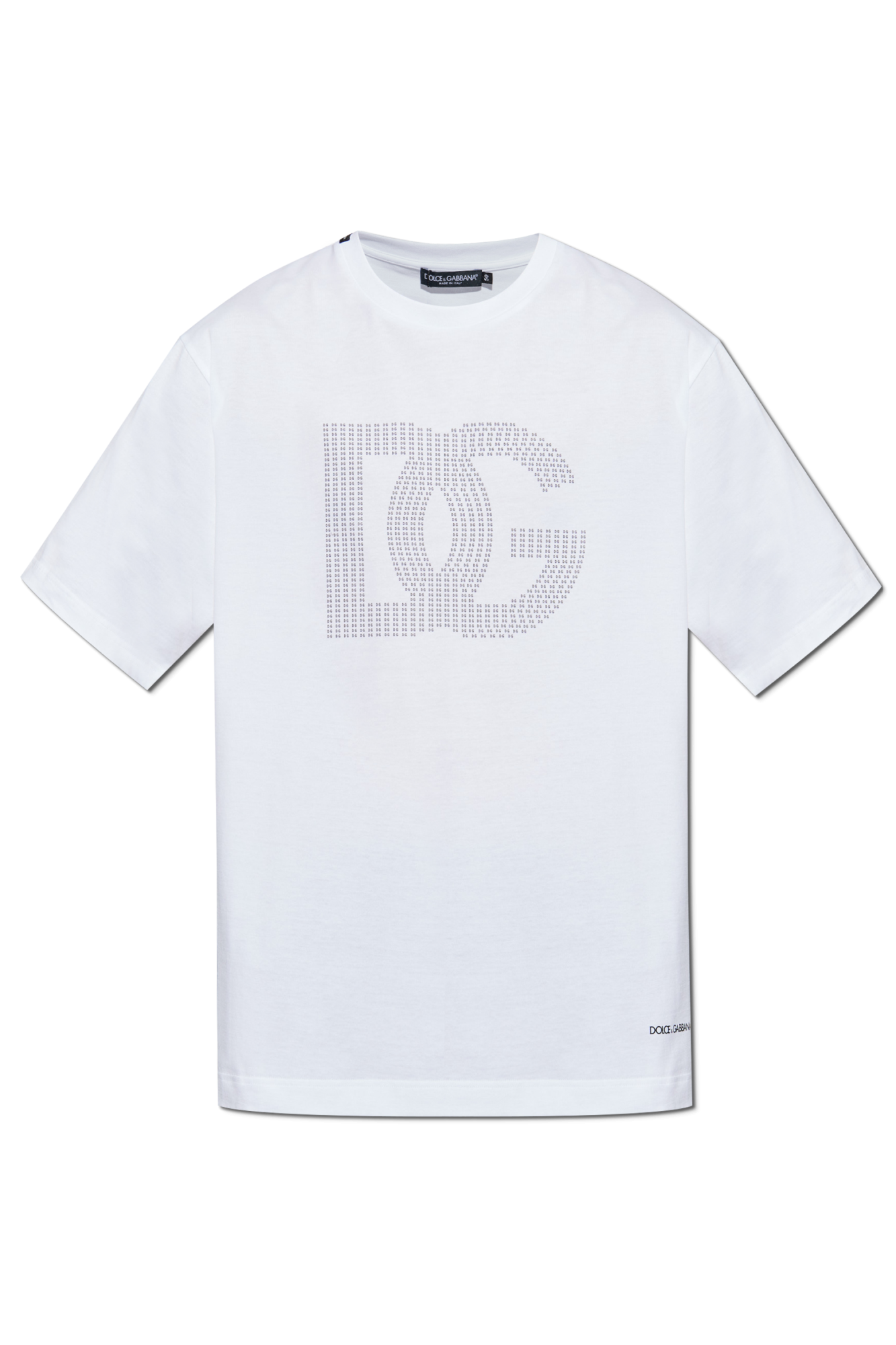 Dolce & Gabbana T-Shirt With Logo In Grey - 39% Off