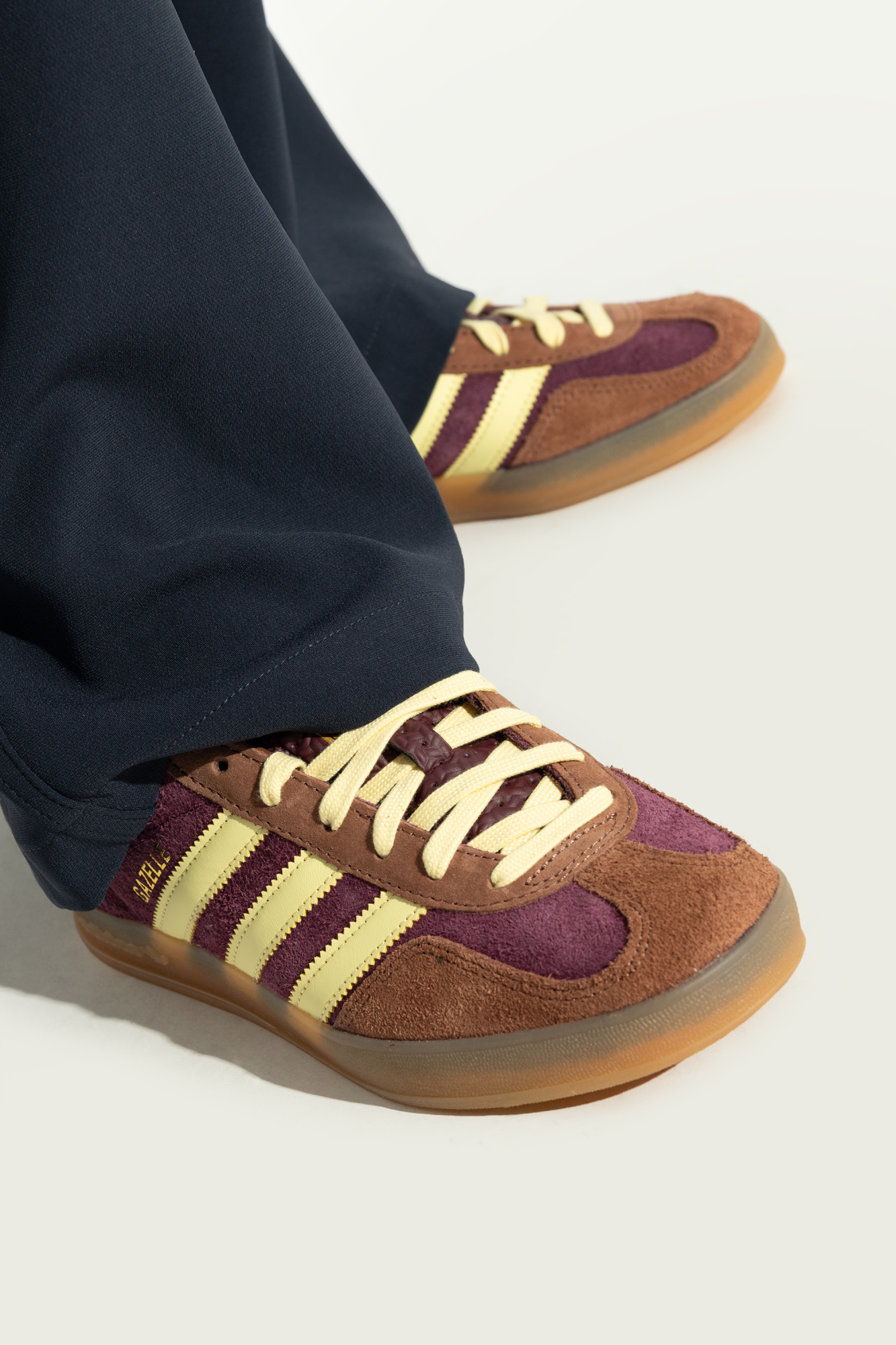 Adidas Originals By Alexander Wang Gazelle Sneakers In Burgundy - 35% Off |  Editorialist
