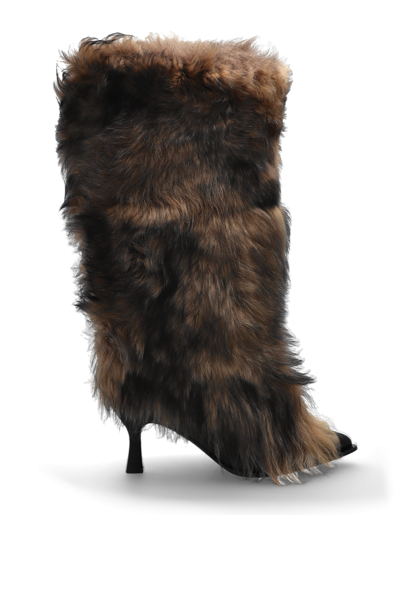 Ugg X Ambush Knee-High Fur Boots In Brown - 25% Off | Editorialist