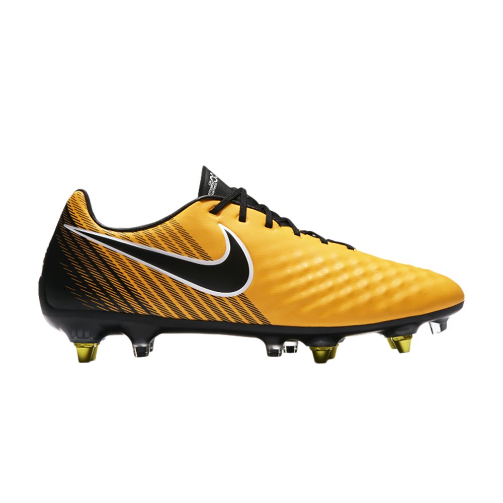 シューズ Magista Opus II SG-Pro Yellow Orange Nike Magista Opus 2 SG-PRO ELITE 'Lock in. Let loose. - Laser