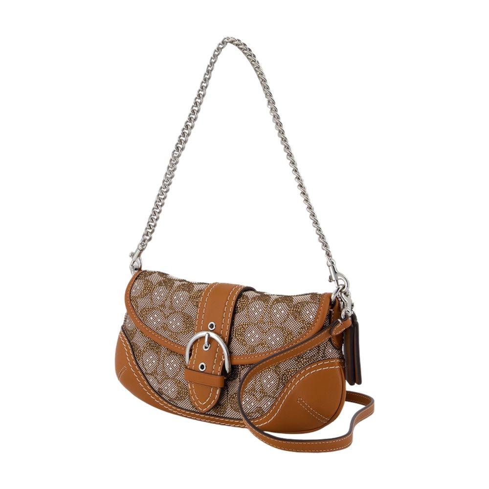 Coach® Signature Soho 25 Shoulder Bag In Brown - 33% Off