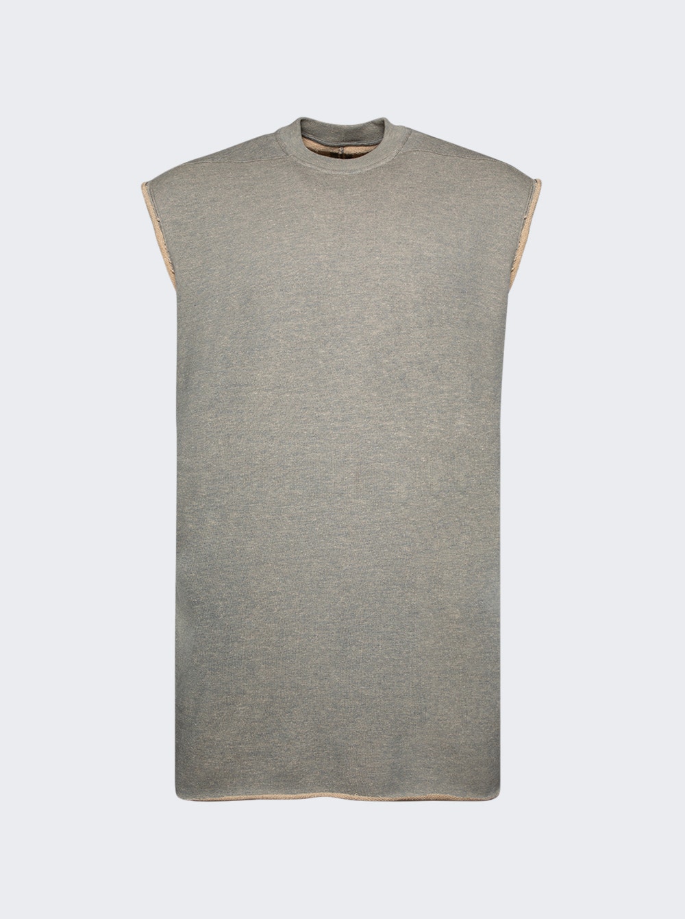 RICK OWENS Rick Owens DRKSHDW Tarp Tee in Felpa Melange
