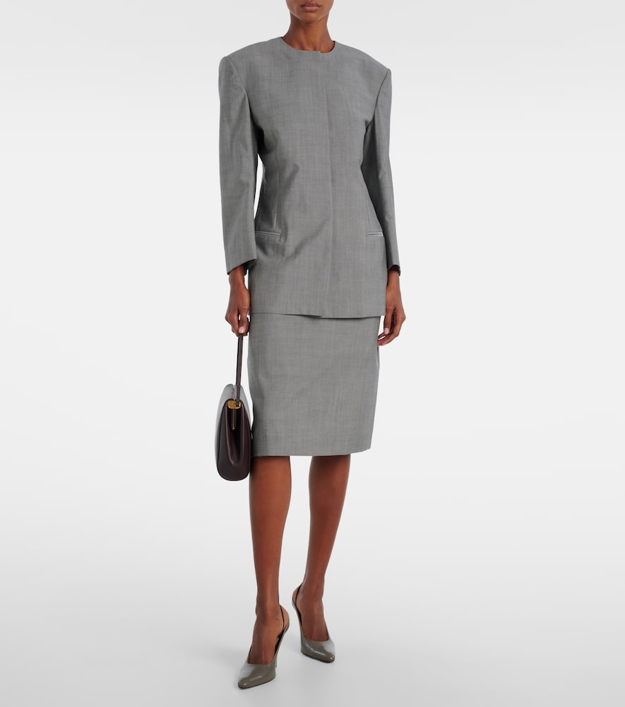 CALVIN KLEIN Parker Wool Jacket