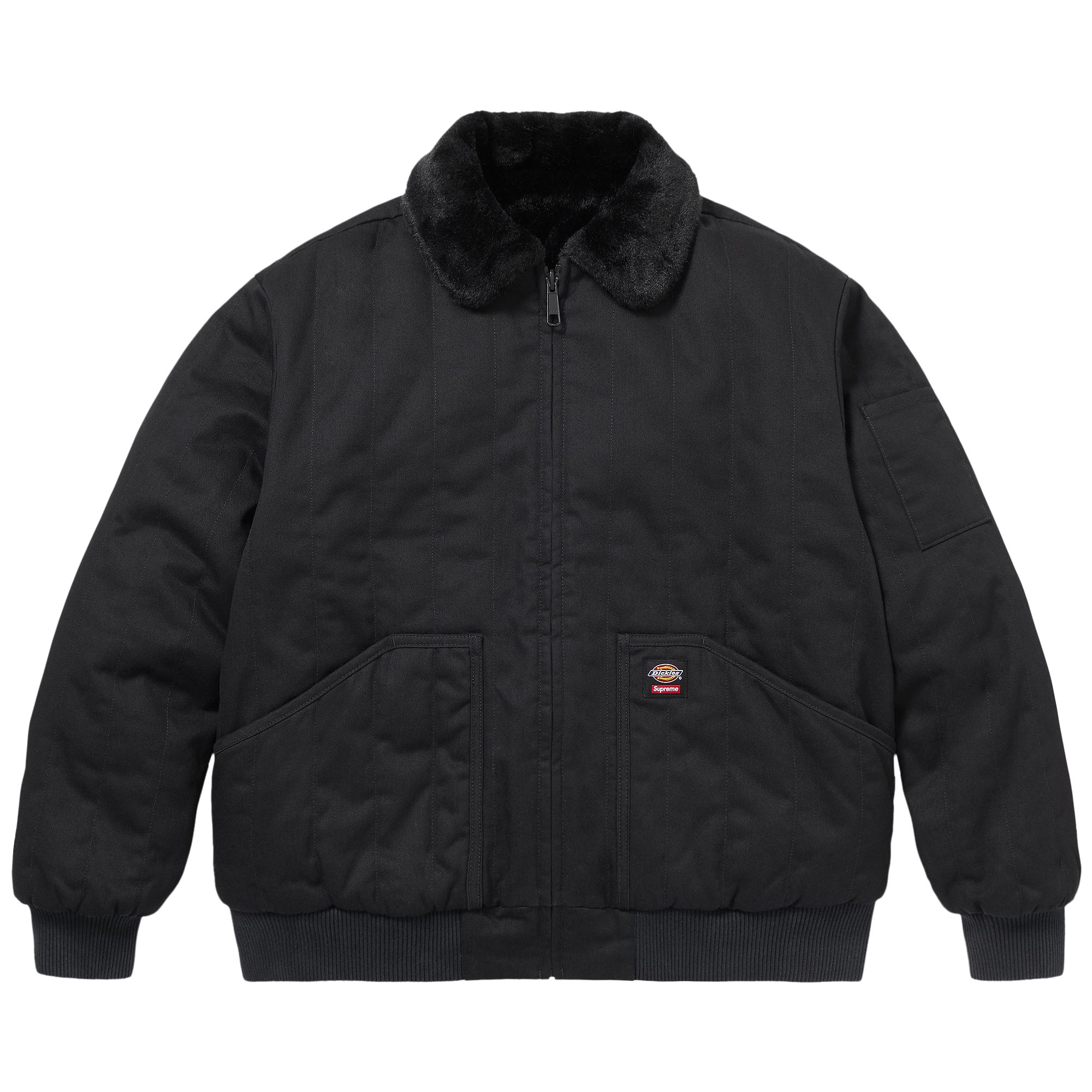 Supreme X Dickies Cordura Hooded Work Jacket - Black | Editorialist