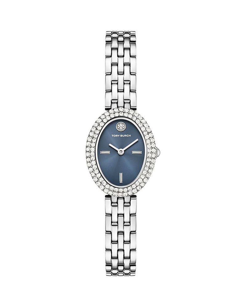 Tory Burch Oval Watch - Mint Green Mop/Silver | Editorialist