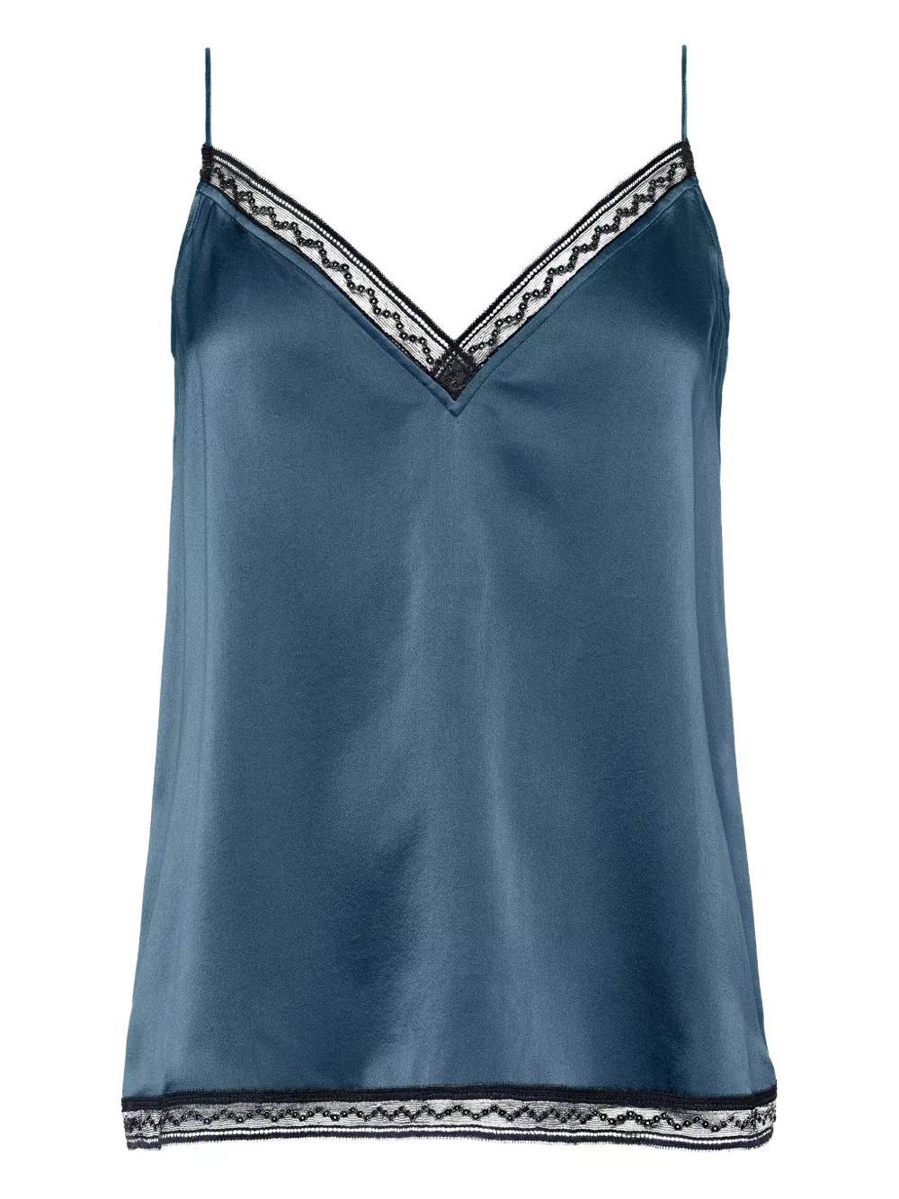 ERES Lace-Trim Silk Camisole
