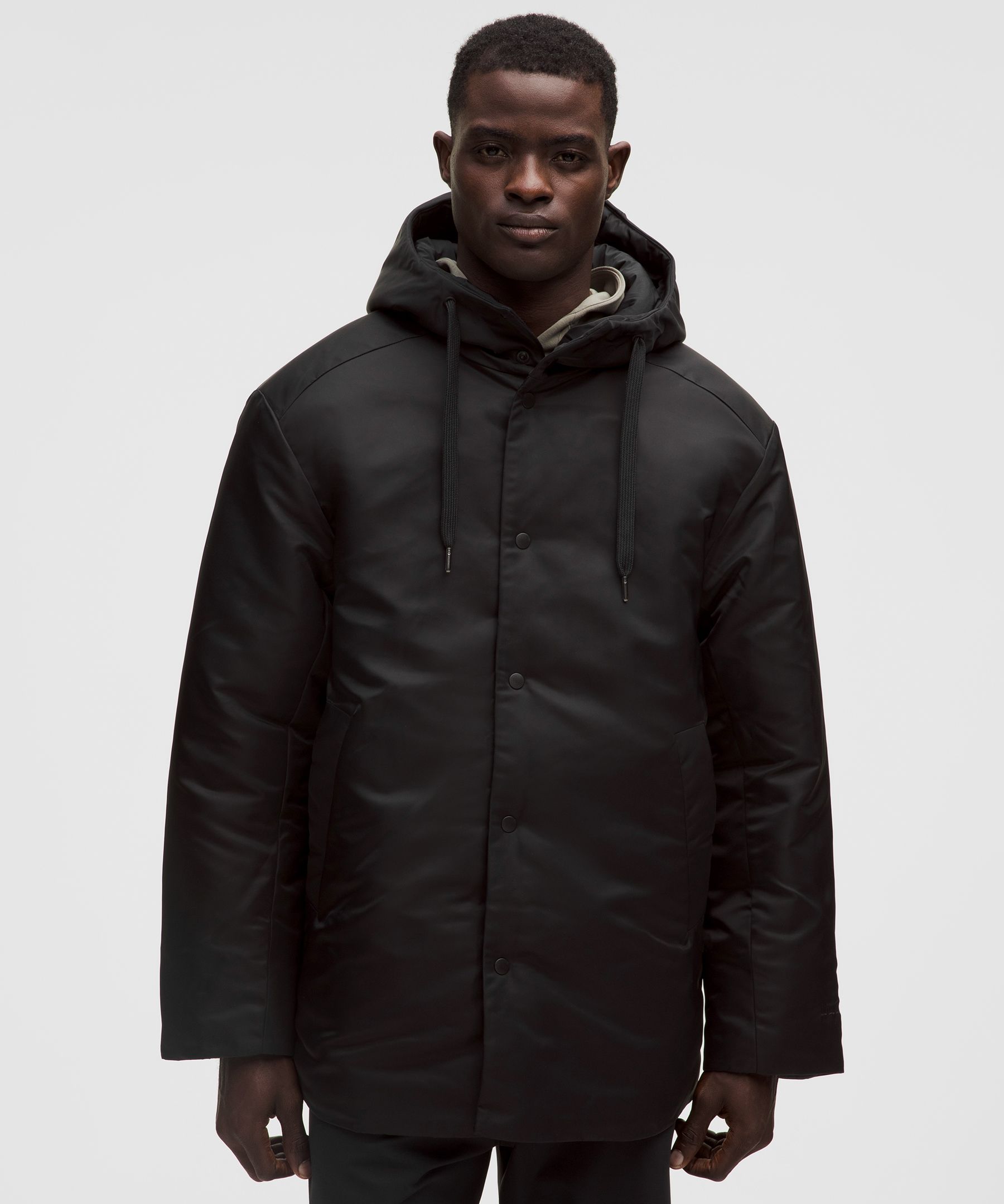 Lululemon Insulated Hooded Jacket - Black | Editorialist