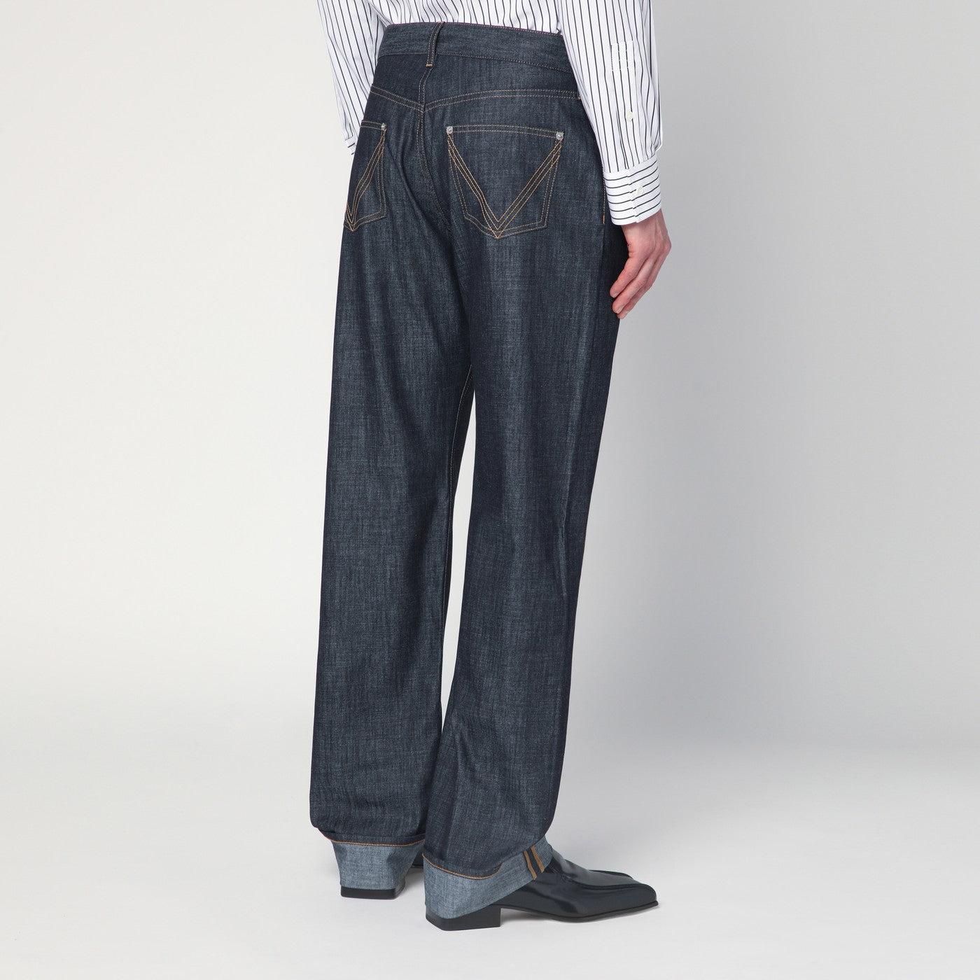 Amiri Mx1 Bandana Jeans In Clay Indigo In Blue - 41% Off