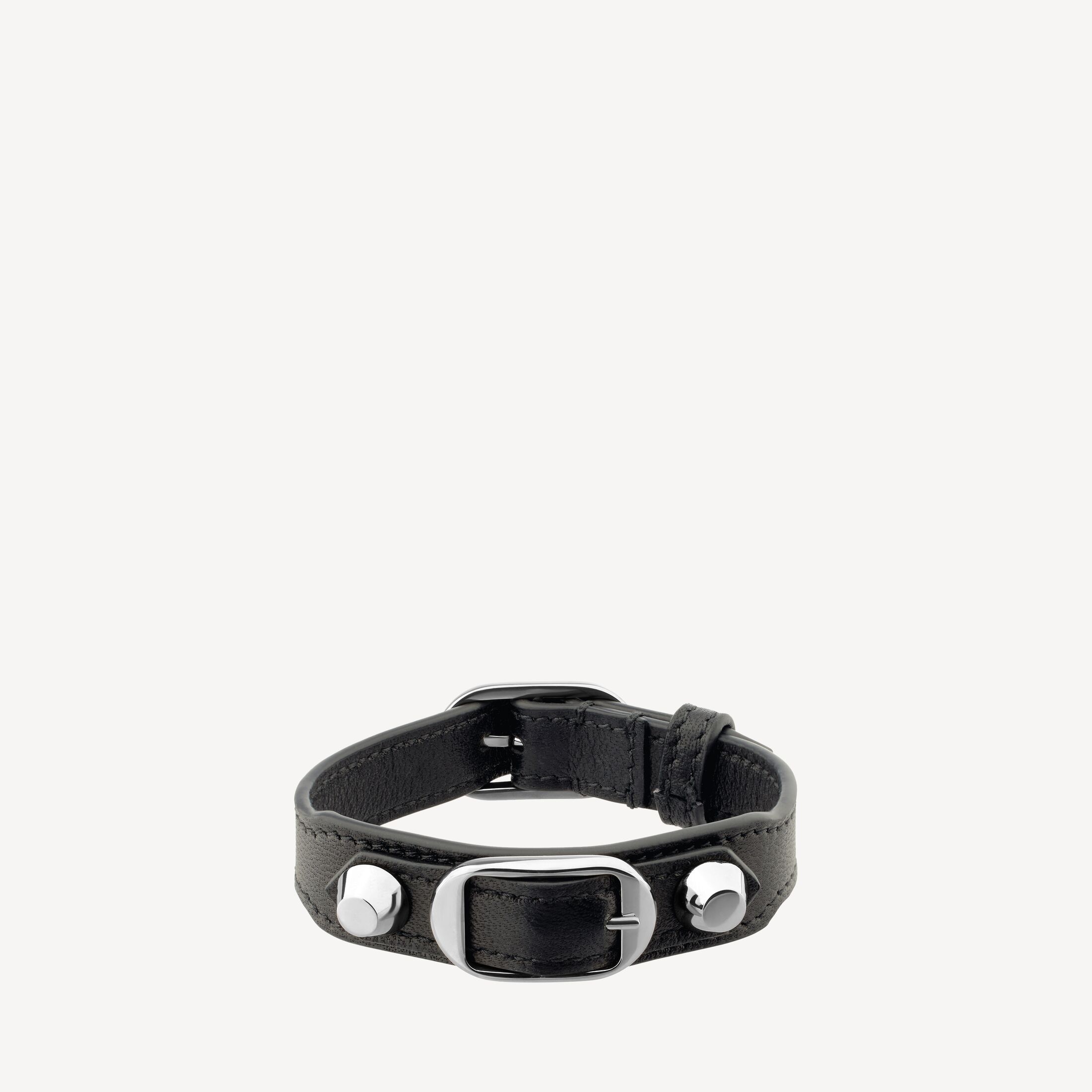 Balenciaga City Bracelet - Black | Editorialist