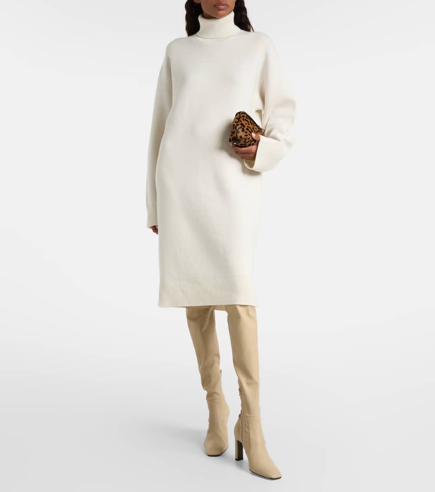 TOTÊME Wool and Cashmere-Blend Sweater Dress