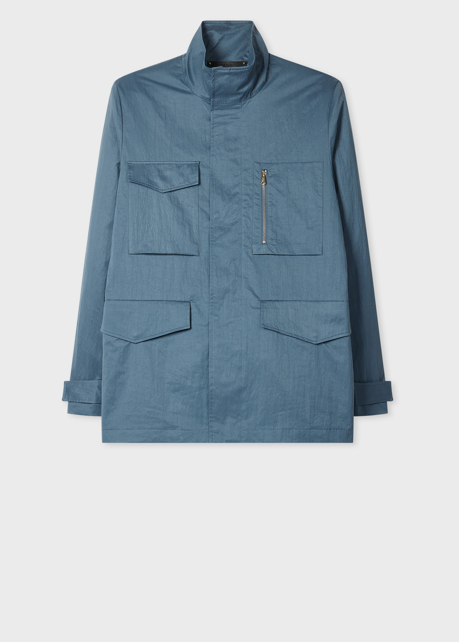 Paul Smith Light Peached Nylon-Blend Field Jacket In Blue - 60