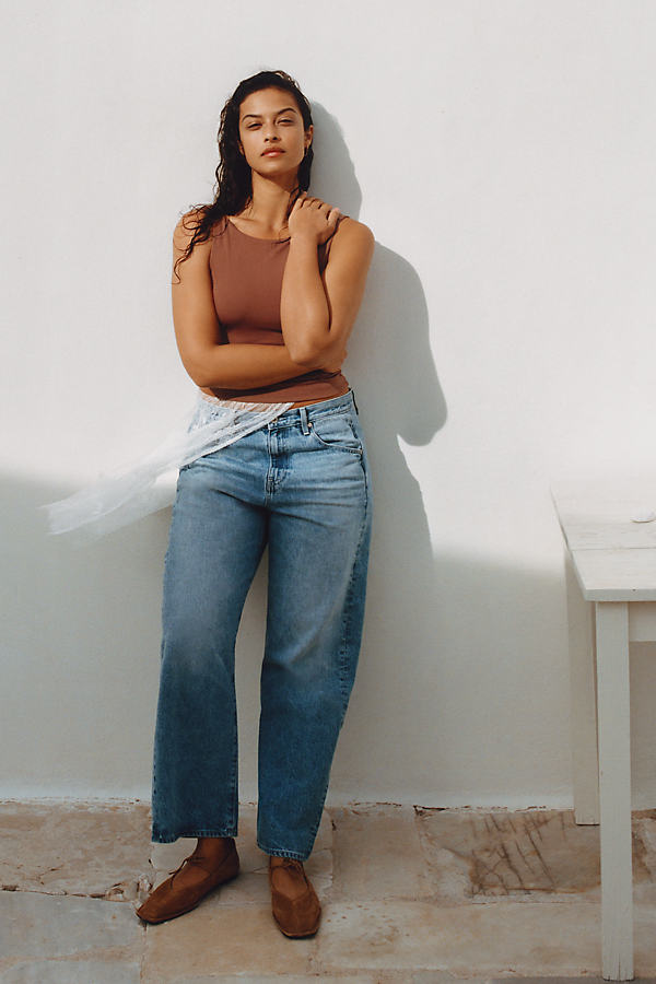 AG AG Jeans Hattie High-Rise Tapered Jeans