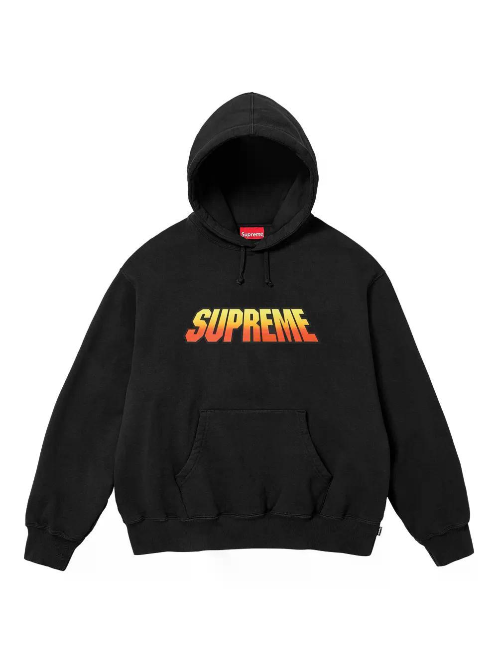 Supreme Small Box Hooded Sweatshirt - Black | Editorialist